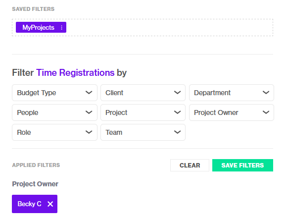 Approving Timesheets – Forecast